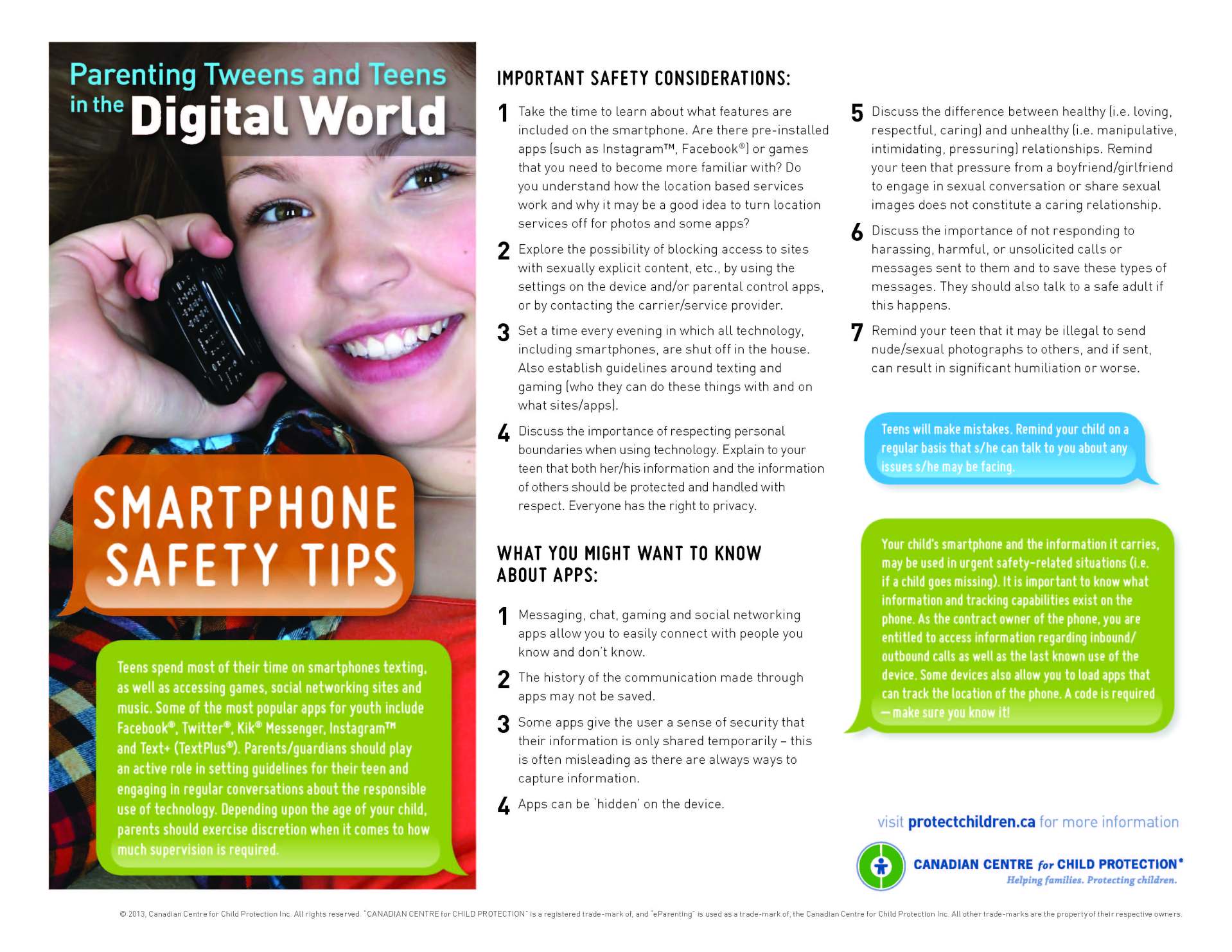 Parenting a Tween/Teenager – Useful Tips on Smartphone Safety – The ...