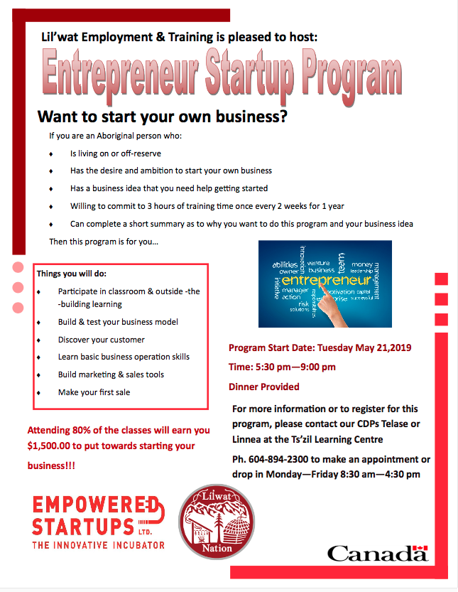 Aboriginal entrepreneurs wanted! – The Wellness Almanac