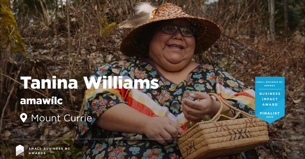 Tanina Rose Williams turns her BC Small Business Awards experience into ...