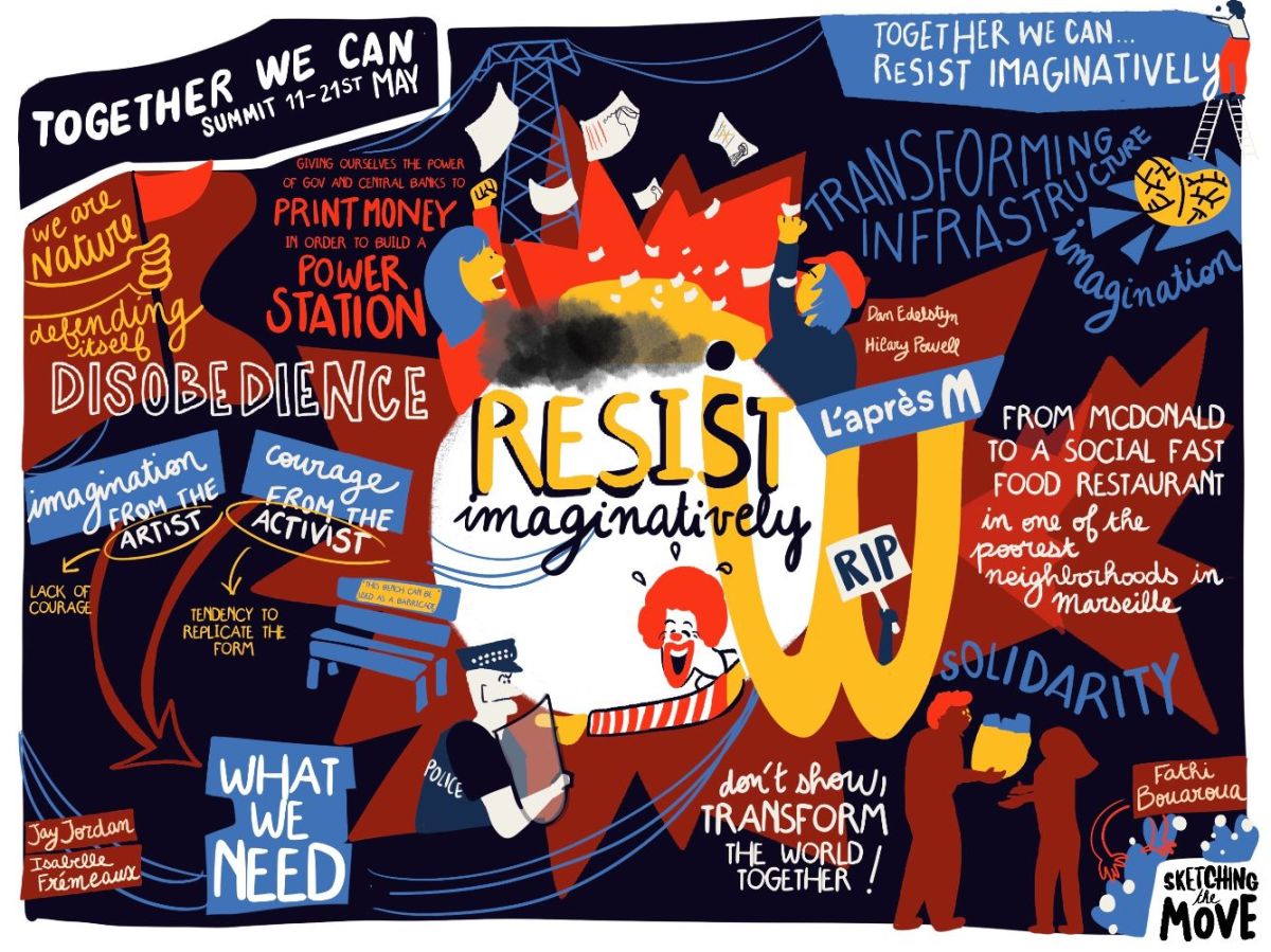 Together we can resist imaginatively – The Wellness Almanac